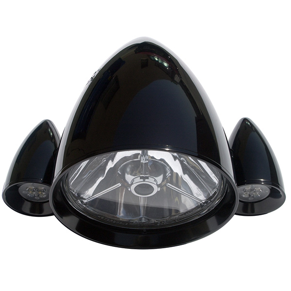 Headwinds: 5-3/4" Headlight Housing with 2" LED Spotlight - Concours ...