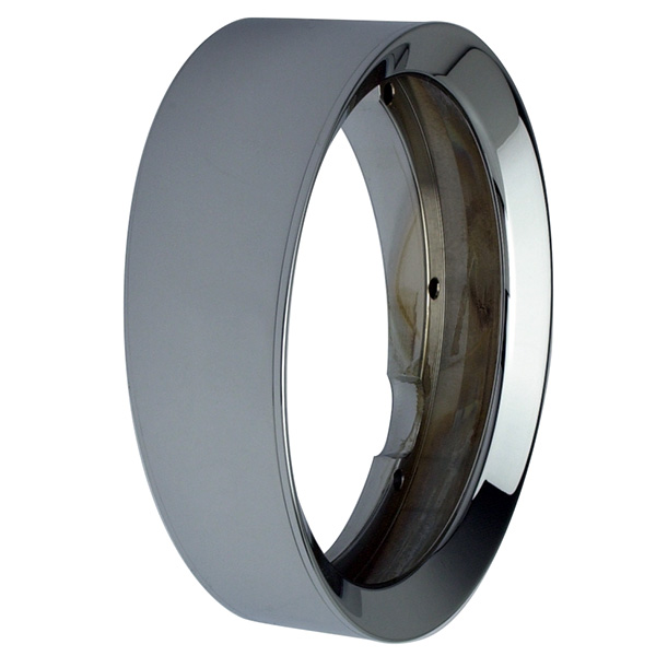 Headwinds: 6° CHROME - Bradley - 7" Headlight Bezel