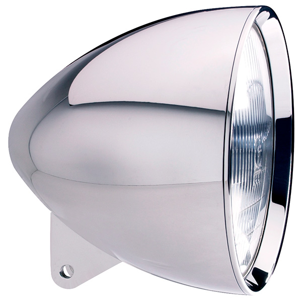 Headwinds: Headlight - 7" Chrome Concours Bullet Housing