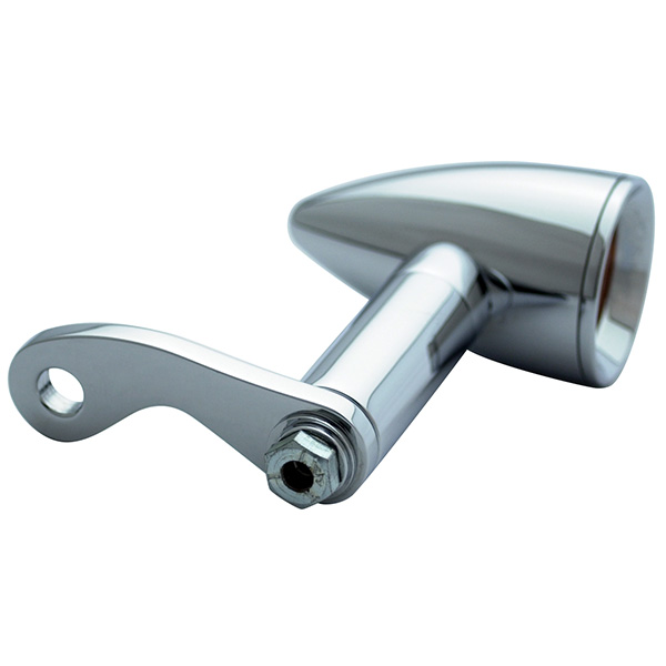 Headwinds: CHROME - 1-3/8" Turn Signal Mount to Headlight Bracket (pair)