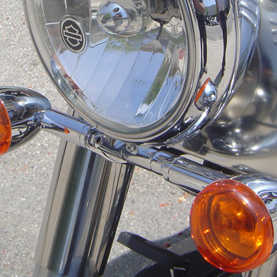 Headwinds: Turn Signal Mount - FLST 1-3/8" or Stock Turn Signals ...