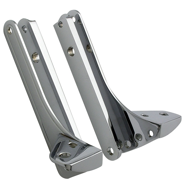 Headwinds: Bullet Bracket - 4-1/2" Bullet Fog Light Bracket - Chrome ...