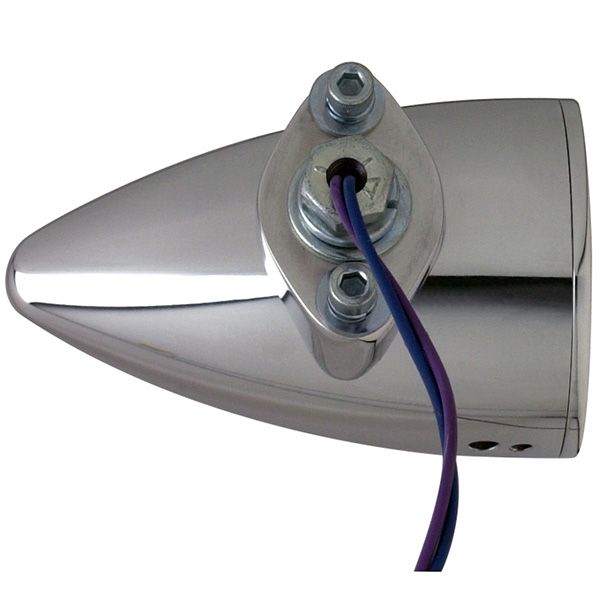 Headwinds: CHROME - REAR - 1157 - 2" Concours Rocket Turn Signal - FL ...