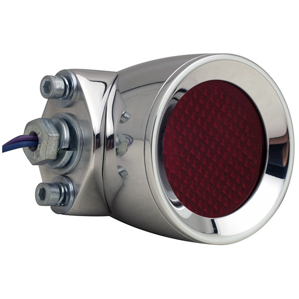 Headwinds: CHROME - REAR - 1157 - 2" Concours Rocket Turn Signal - FL ...